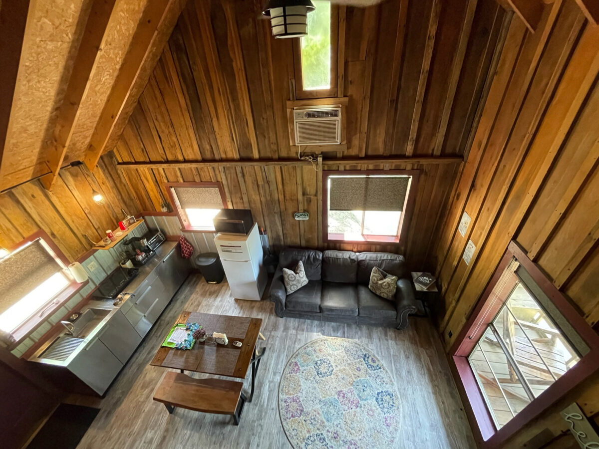 Riverfront Cabin #1 – Hidden Springs RV Resort